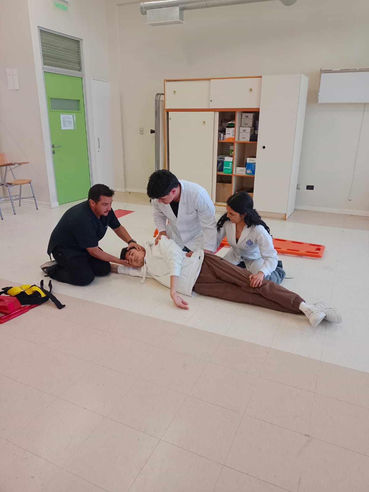 Secuencia de inmovilización de pacientes traumatizados – Reanimador