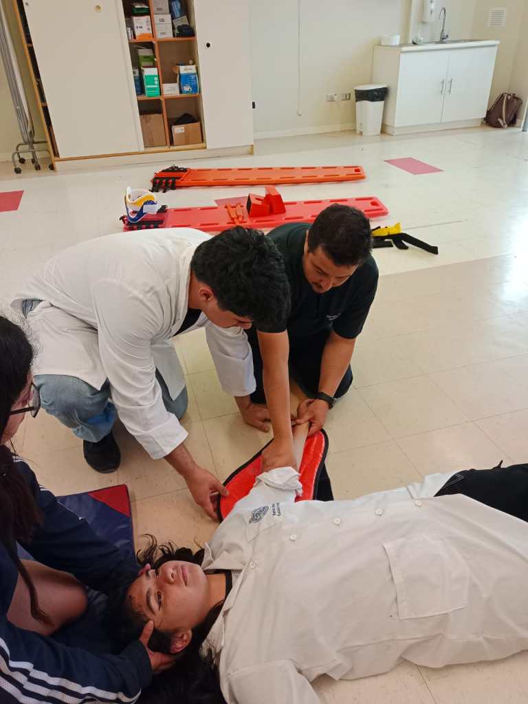 Secuencia de inmovilización de pacientes traumatizados – Reanimador